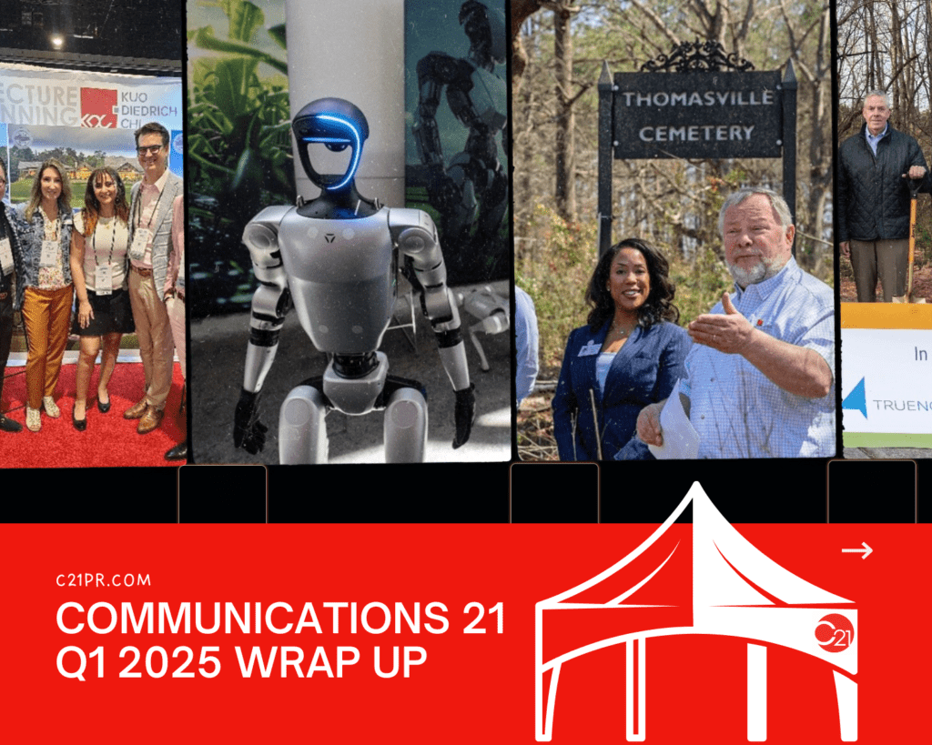 Wrapping Up Q1 2025 at c21 - communications 21